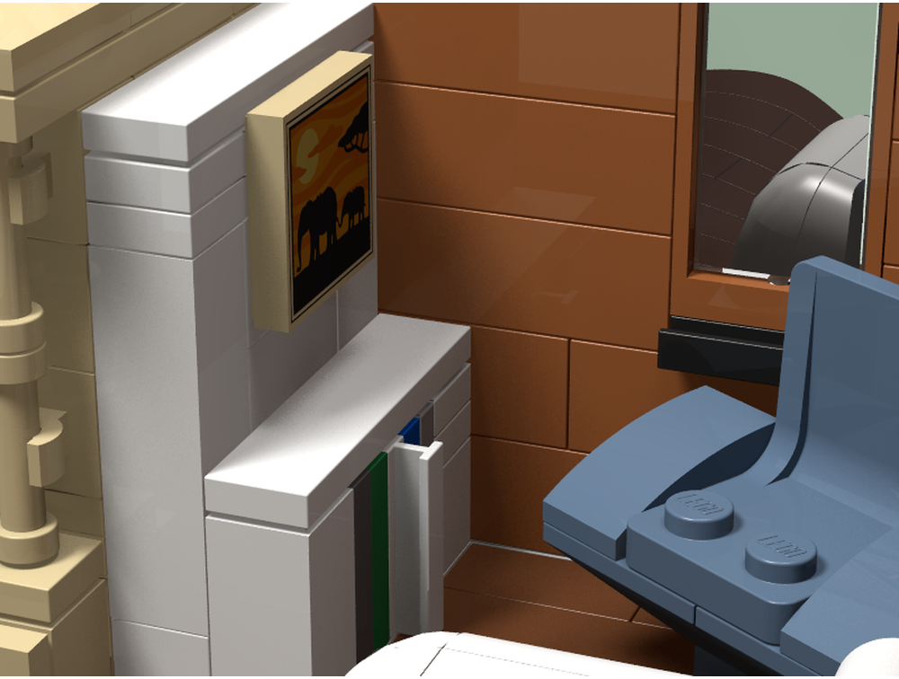 LEGO MOC bedroom by howtolego | Rebrickable - Build with LEGO