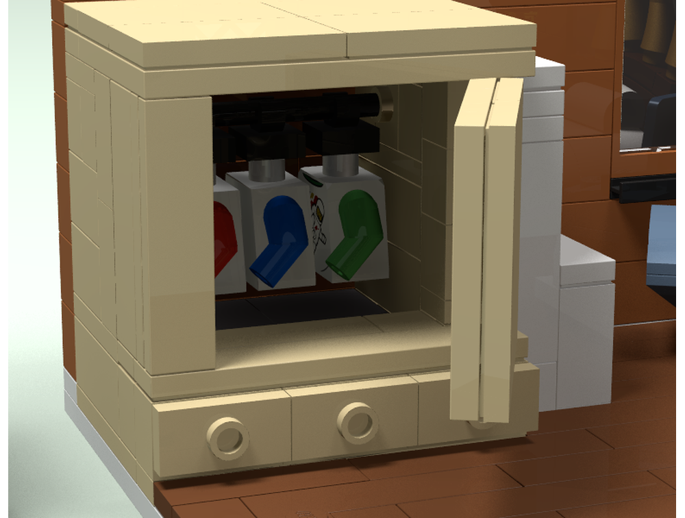 LEGO MOC bedroom by howtolego | Rebrickable - Build with LEGO