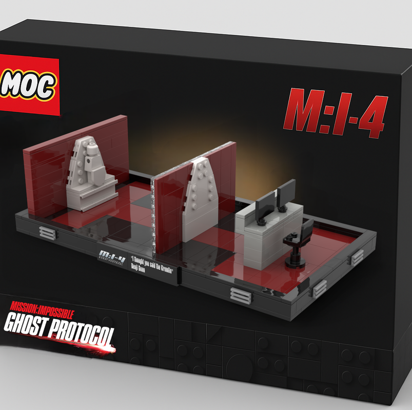 LEGO MOC Mission: Impossible 4 - Ghost Protocol Diorama by MarlinZ ...