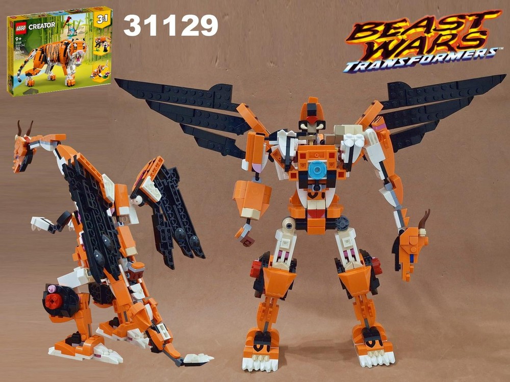 LEGO MOC-216807 Transformer Megatron Dragon (Beast Wars) using LEGO ...