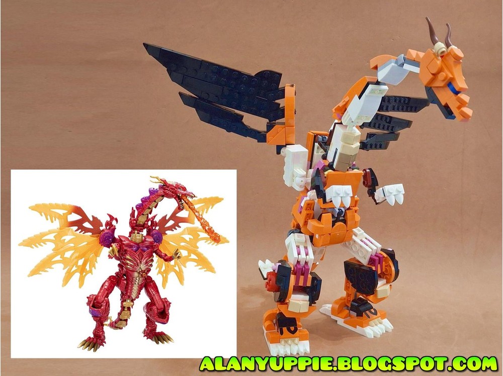 LEGO MOC Transformer Megatron Dragon (Beast Wars) using LEGO Creator ...