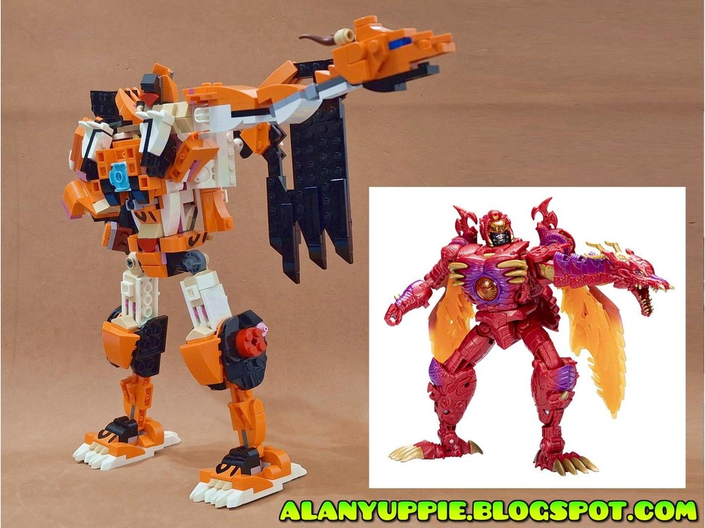 LEGO MOC Transformer Megatron Dragon (Beast Wars) using LEGO Creator ...