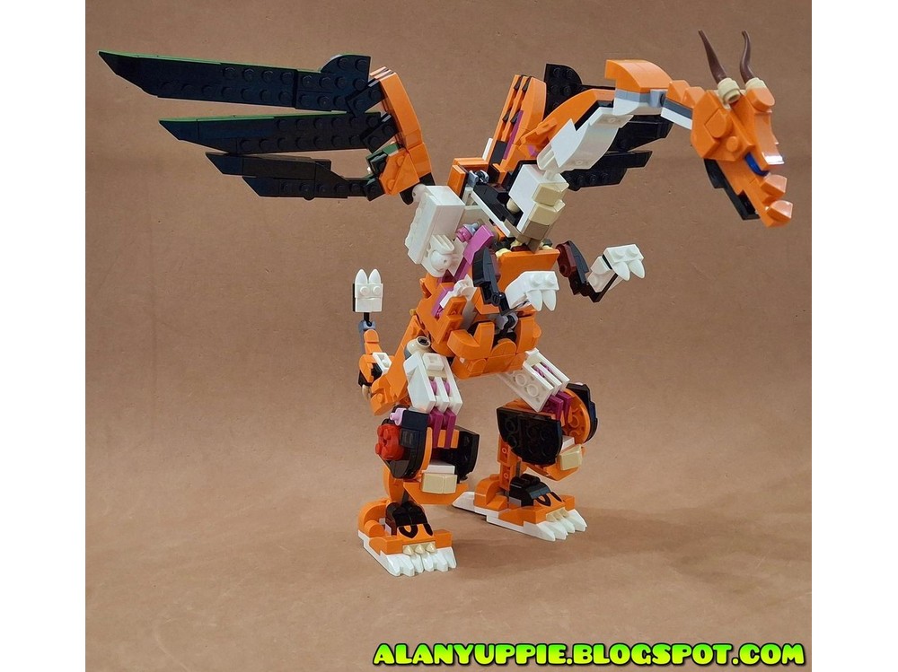 LEGO MOC Transformer Megatron Dragon (Beast Wars) using LEGO Creator ...