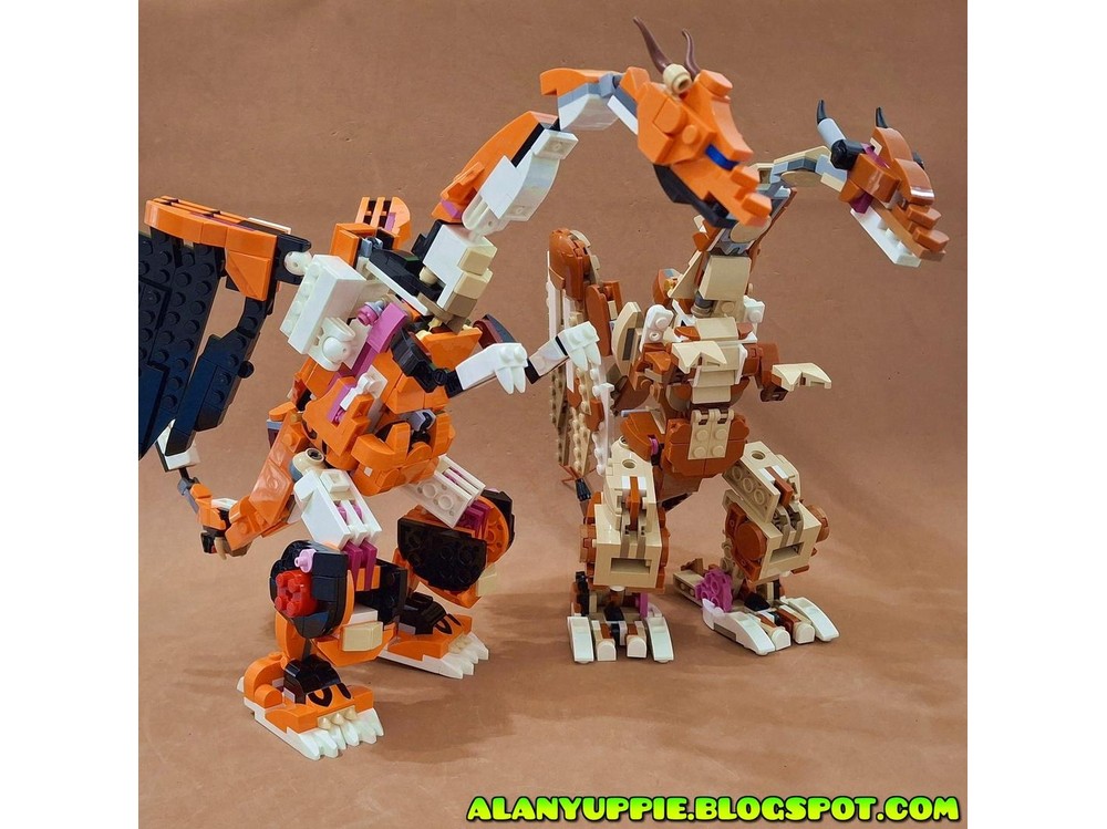 LEGO MOC Transformer Megatron Dragon (Beast Wars) using LEGO Creator ...