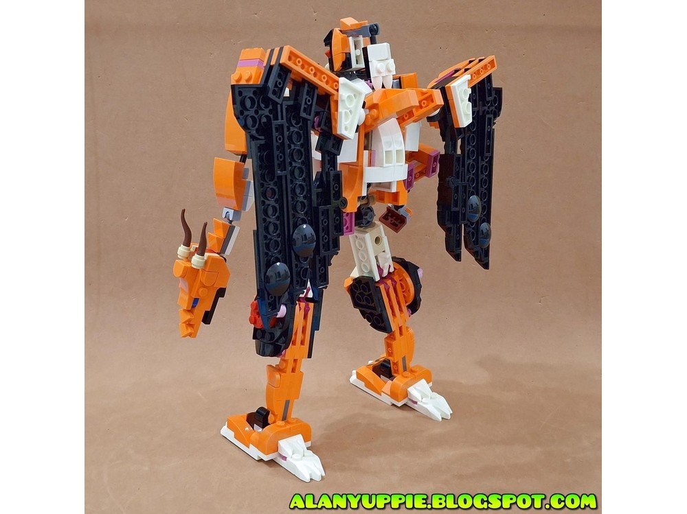 LEGO MOC Transformer Megatron Dragon (Beast Wars) using LEGO Creator ...