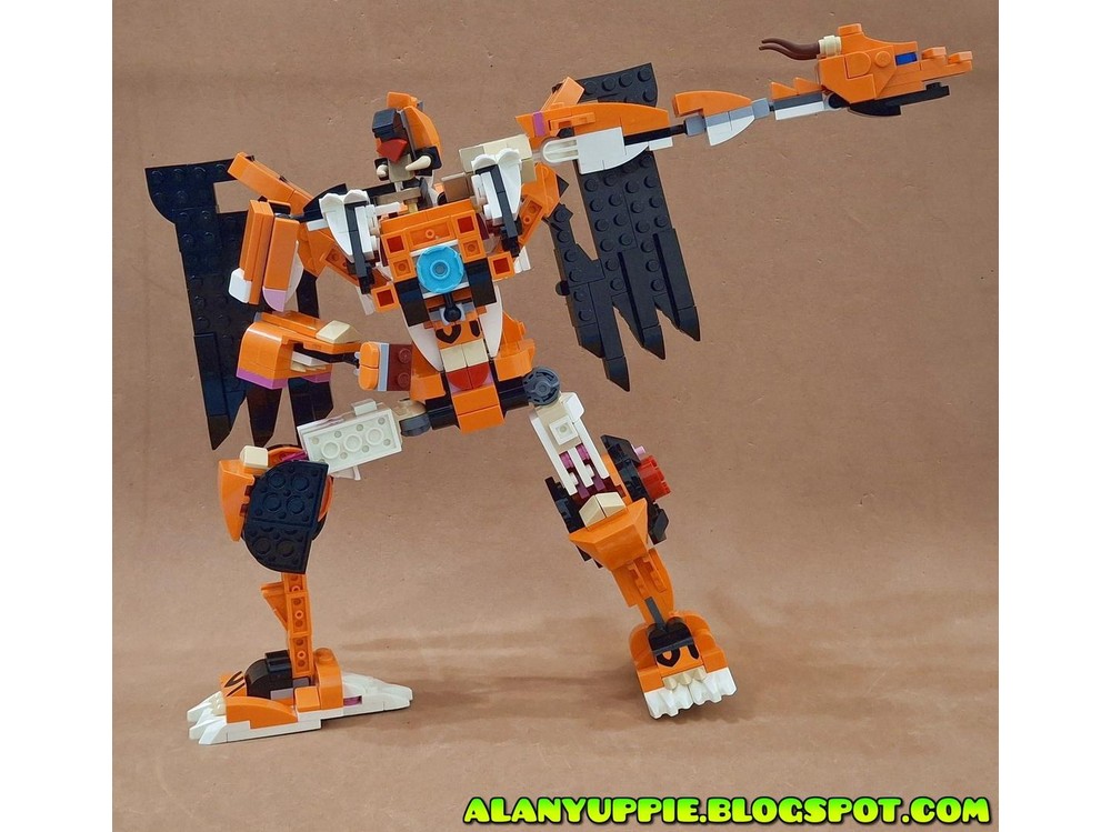 LEGO MOC Transformer Megatron Dragon (Beast Wars) using LEGO Creator ...