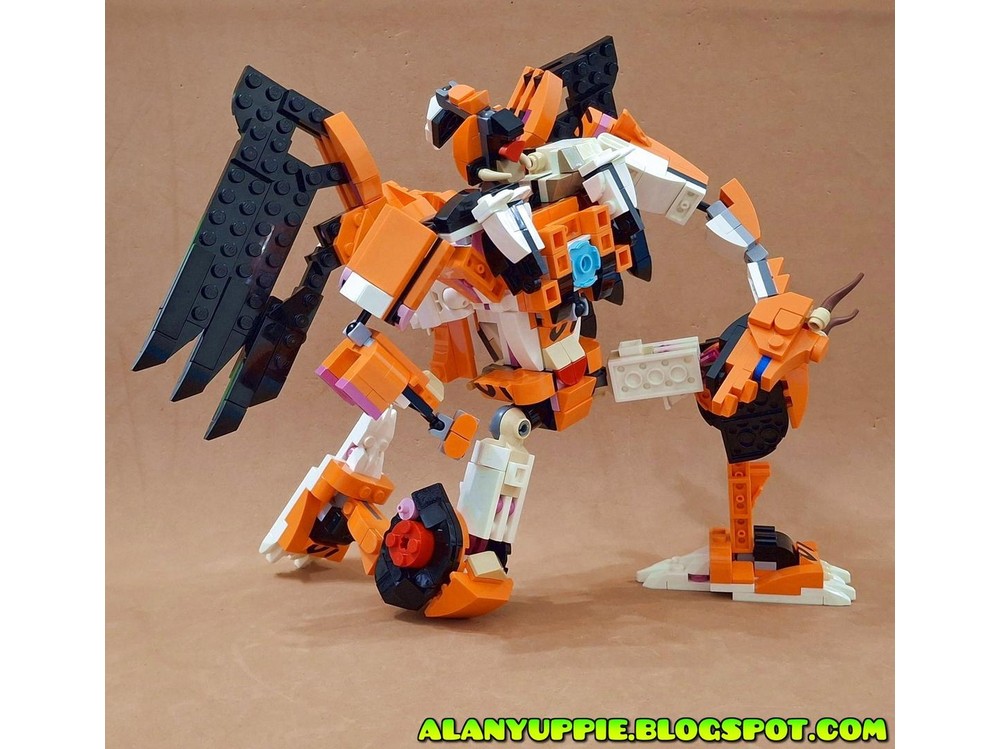 LEGO MOC Transformer Megatron Dragon (Beast Wars) using LEGO Creator ...