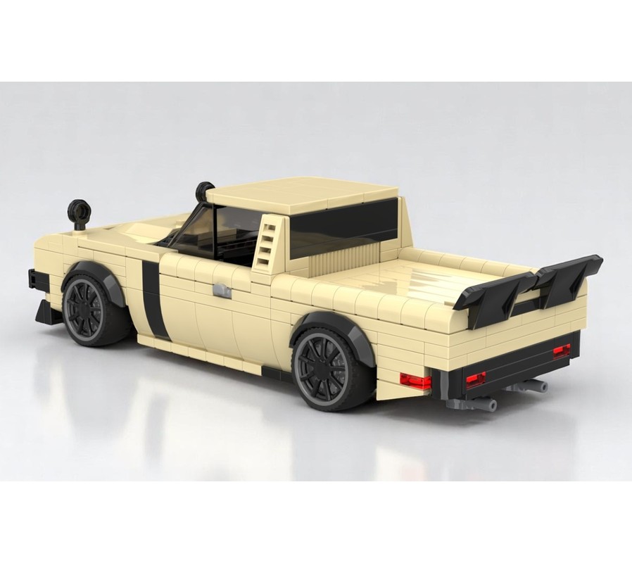 LEGO MOC-216810 Datsun 620 Drift Truck by besbasdesign | Rebrickable ...