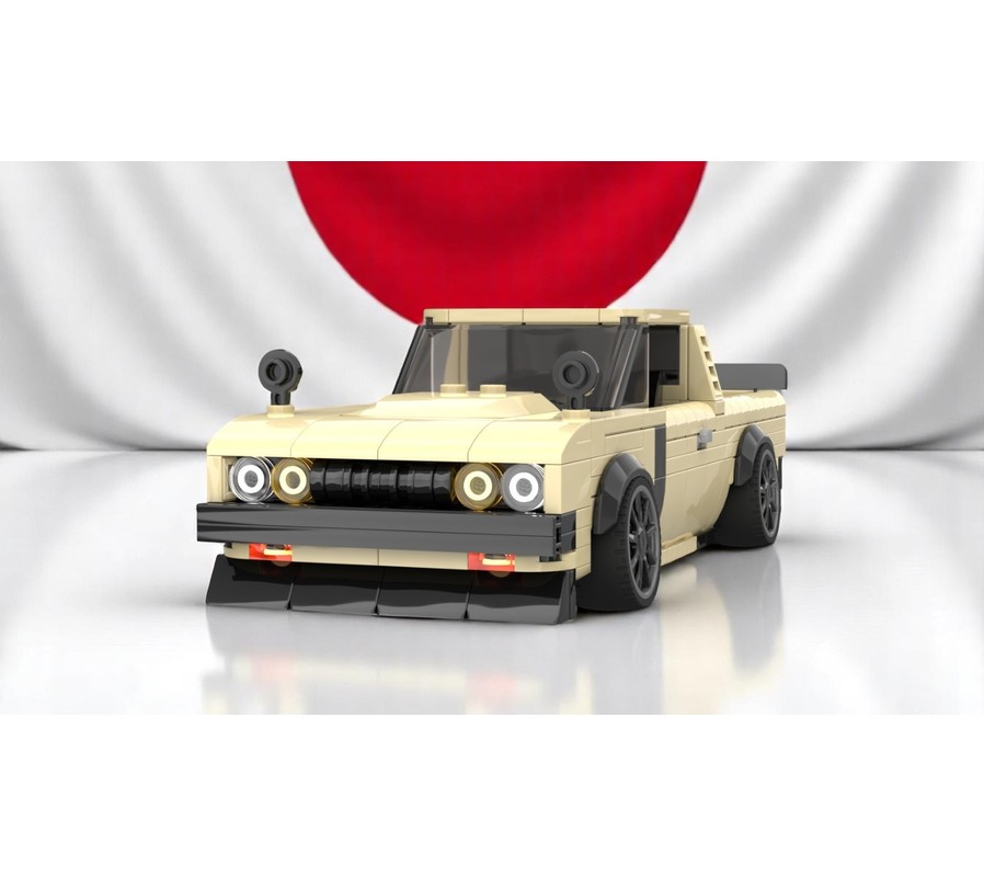 LEGO MOC-216810 Datsun 620 Drift Truck by besbasdesign | Rebrickable ...
