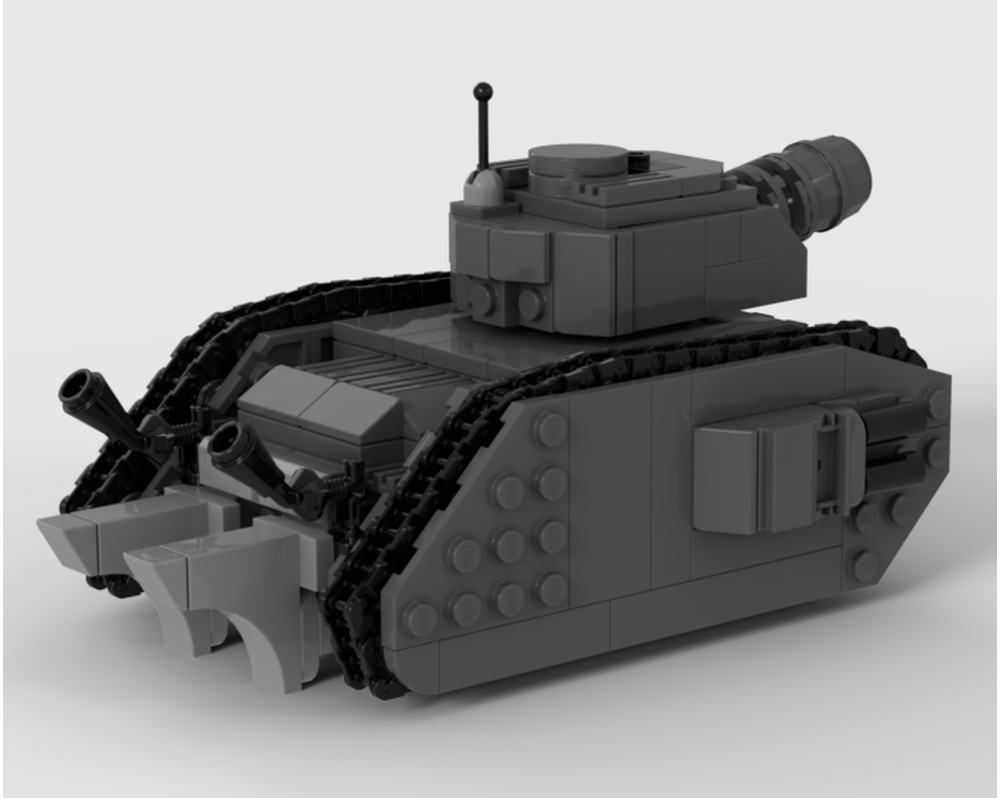 LEGO MOC-216811 Leman Russ tank by Azraloth | Rebrickable - Build with LEGO