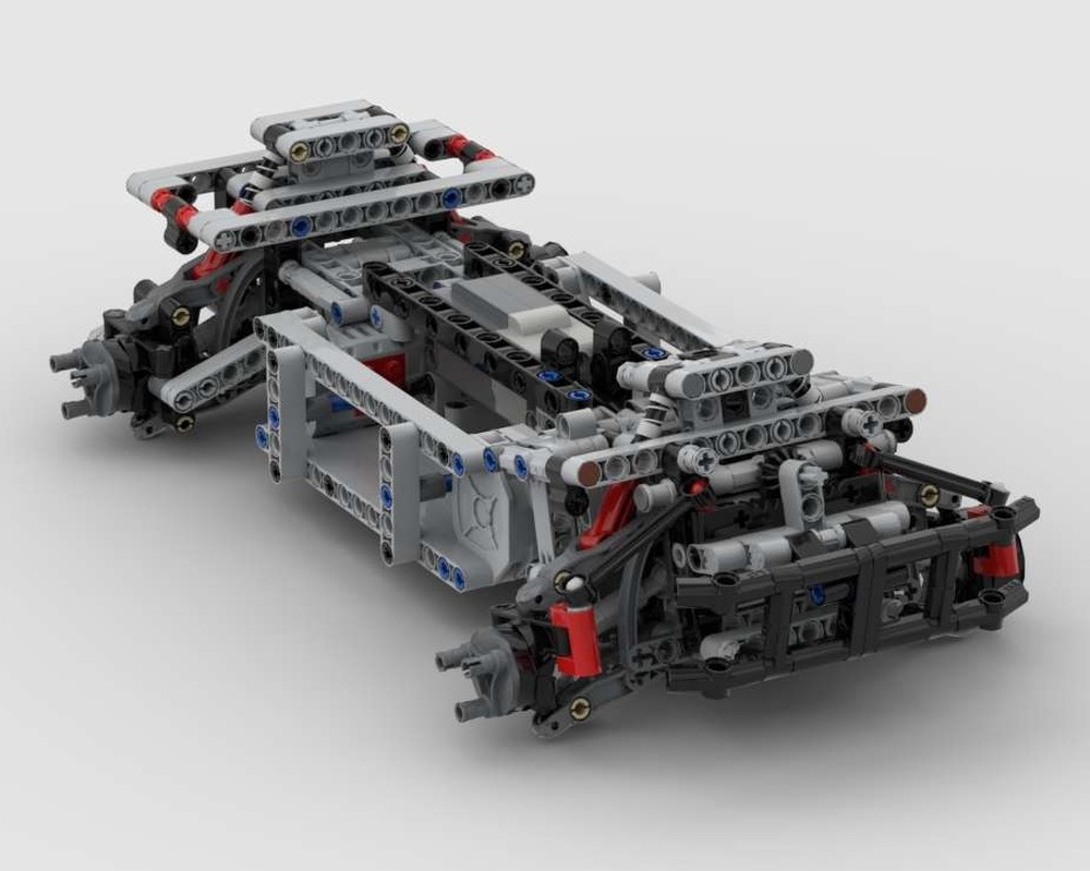 LEGO MOC 4x4 buggy motor chassic by Balint0519 | Rebrickable - Build ...