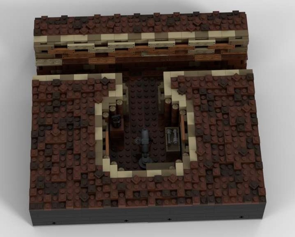 LEGO MOC Modular Trench - Mortar Pit With Firestep by mikey2110 ...