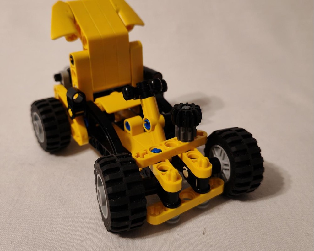 Lego Moc Go Kart 42197 Alternative By Erikgs Rebrickable Build With Lego