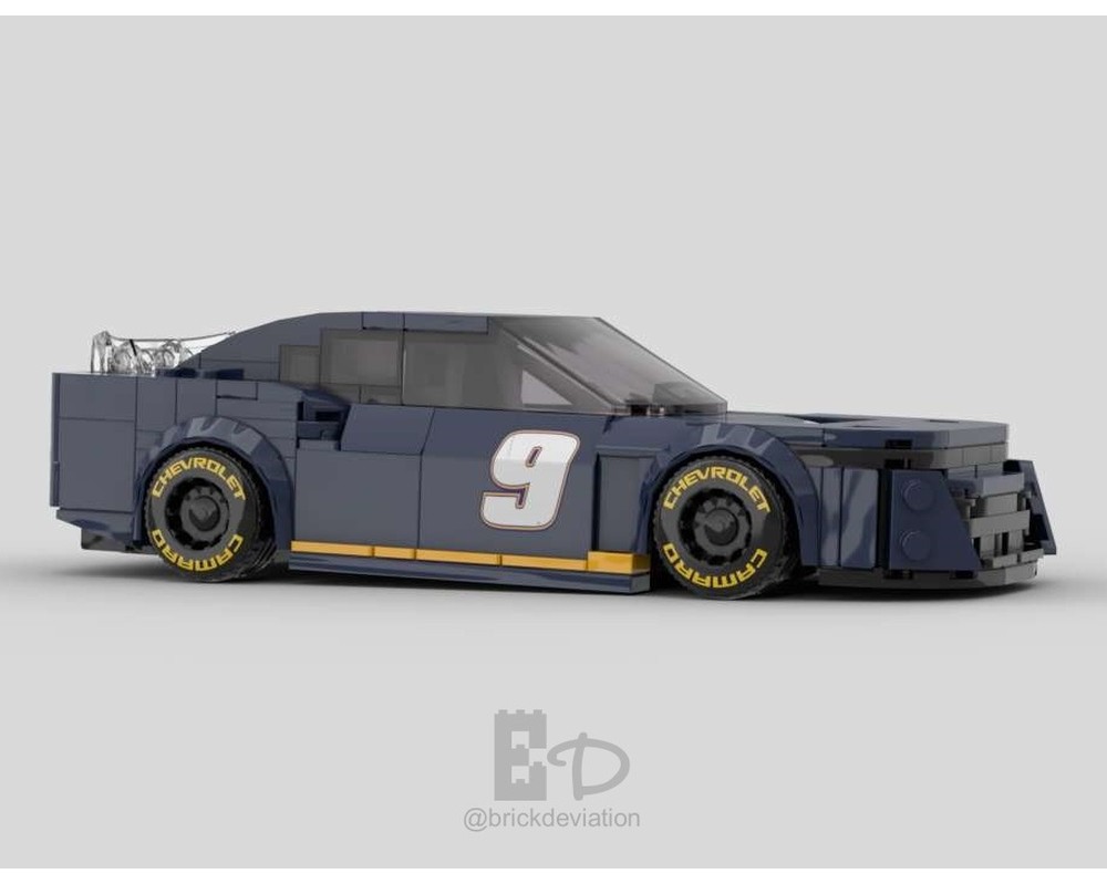 LEGO MOC NASCAR Next Gen Number 9 NAPA Auto Parts Chevrolet Camaro ZL1 ...