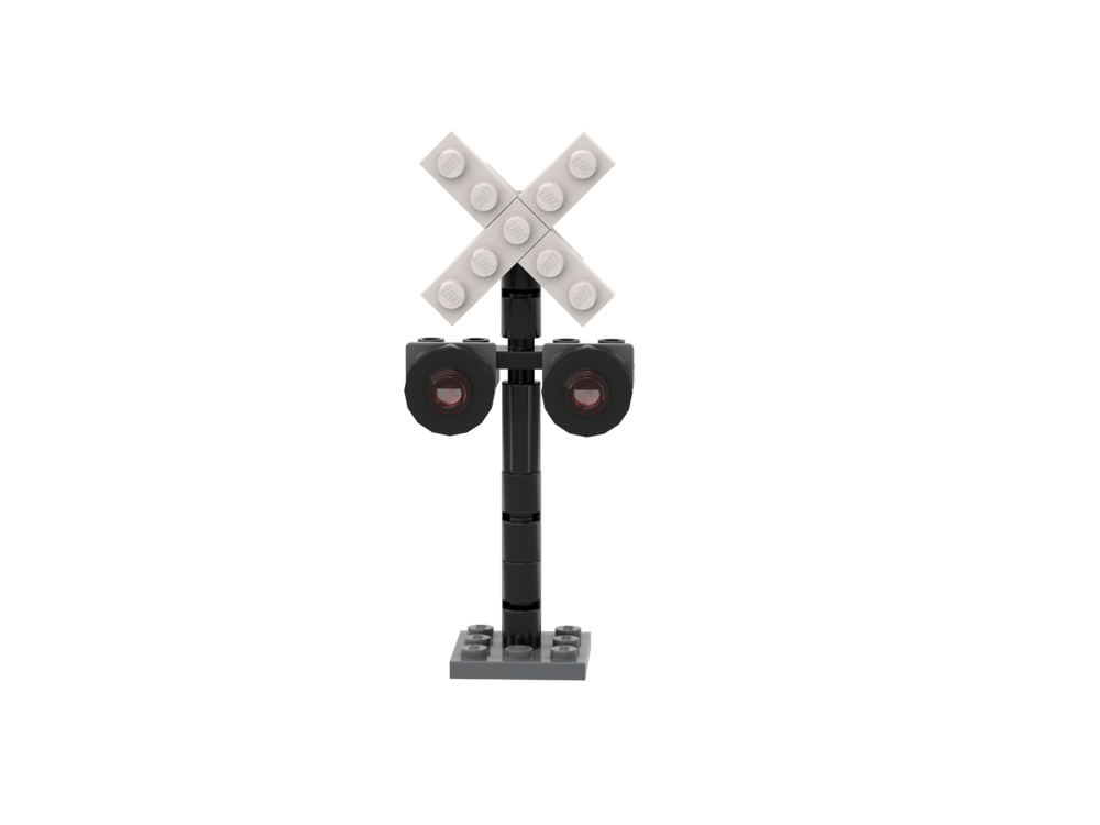 LEGO MOC Railroad Crossing Light Signal by prozack234 | Rebrickable ...