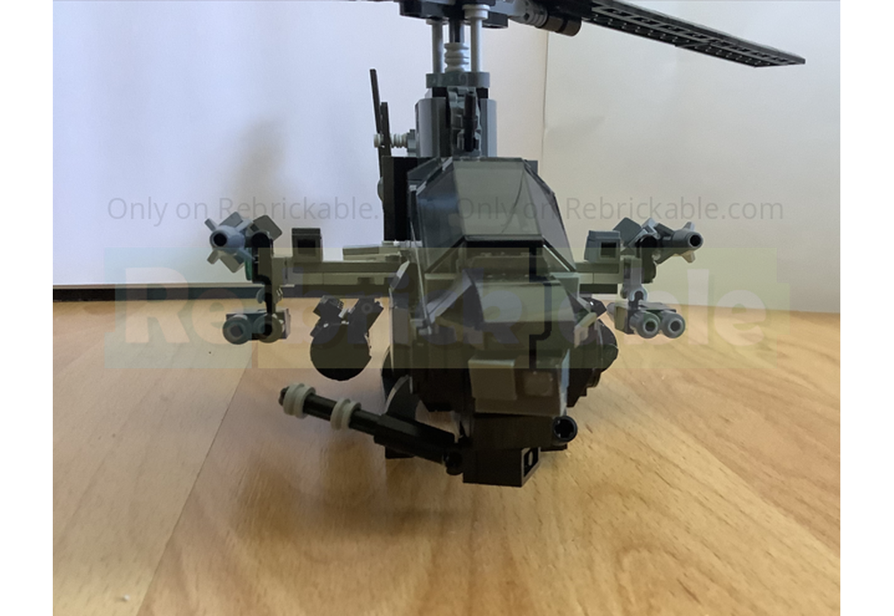 LEGO MOC bell AH-1W supercobra attack helicopter by sir stinky builds ...