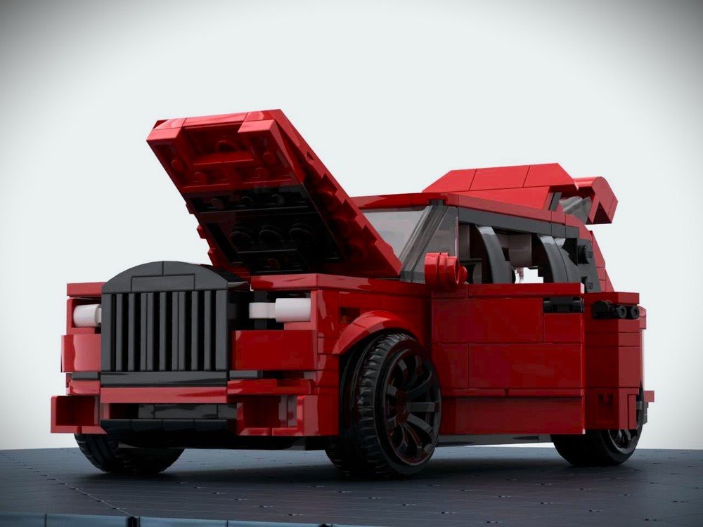 LEGO MOC Rolls-Royce Cullinan (red) by Sweeng | Rebrickable - Build ...