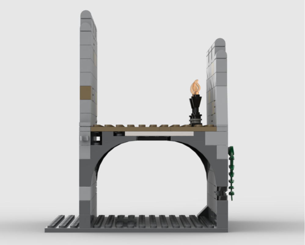 LEGO MOC-216845 Lion Castle Mid section basic Add-on by Longsword ...