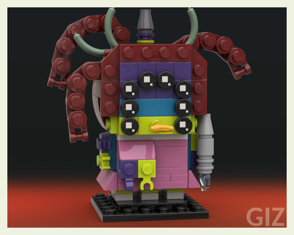 LEGO MOC Janet Planet - Garbage Pail BricKidz MOC by Gisby | Rebrickable - Build with LEGO