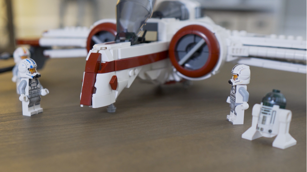 LEGO MOC-216854 ARC-170 by BaufmanBricks | Rebrickable - Build with LEGO