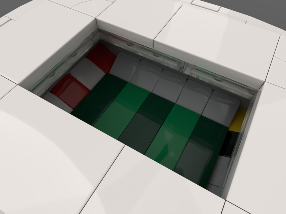 LEGO MOC Allianz Arena München (weiß) by Stizza | Rebrickable - Build ...