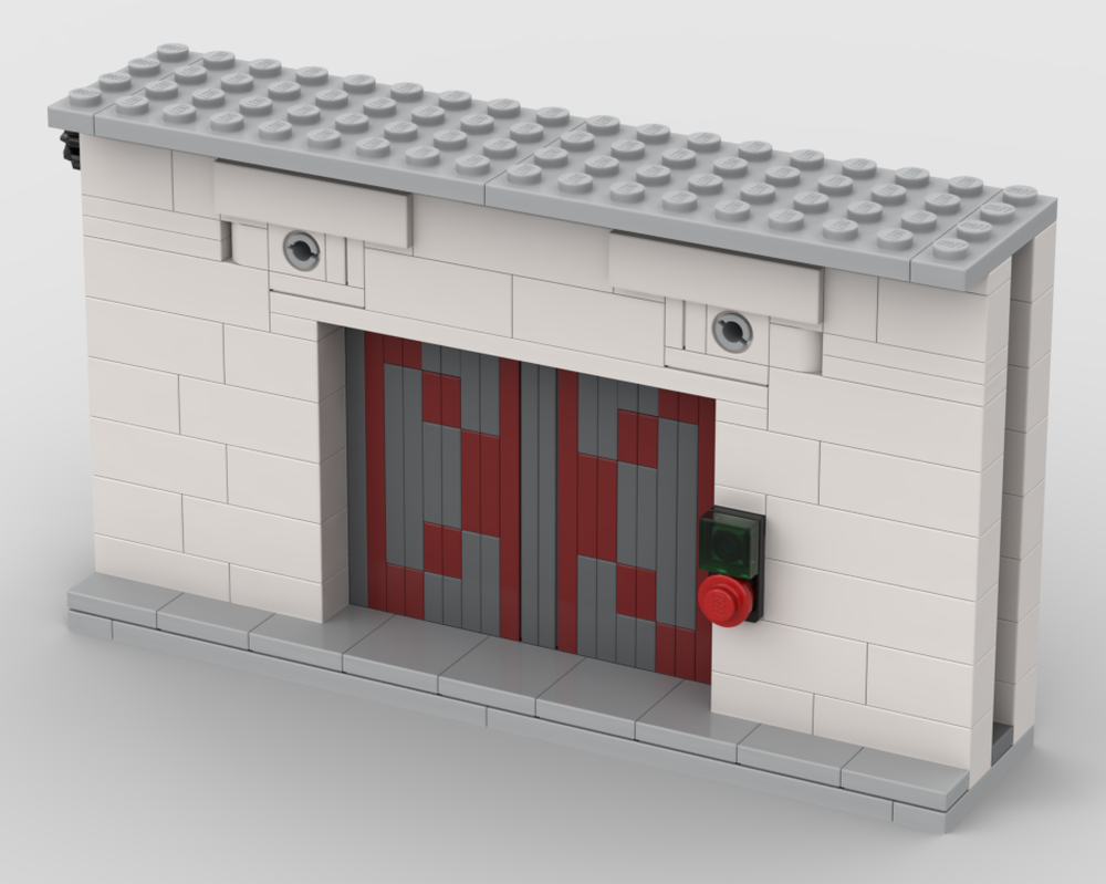 LEGO MOC SCP | Containment door by ccffpt | Rebrickable - Build with LEGO