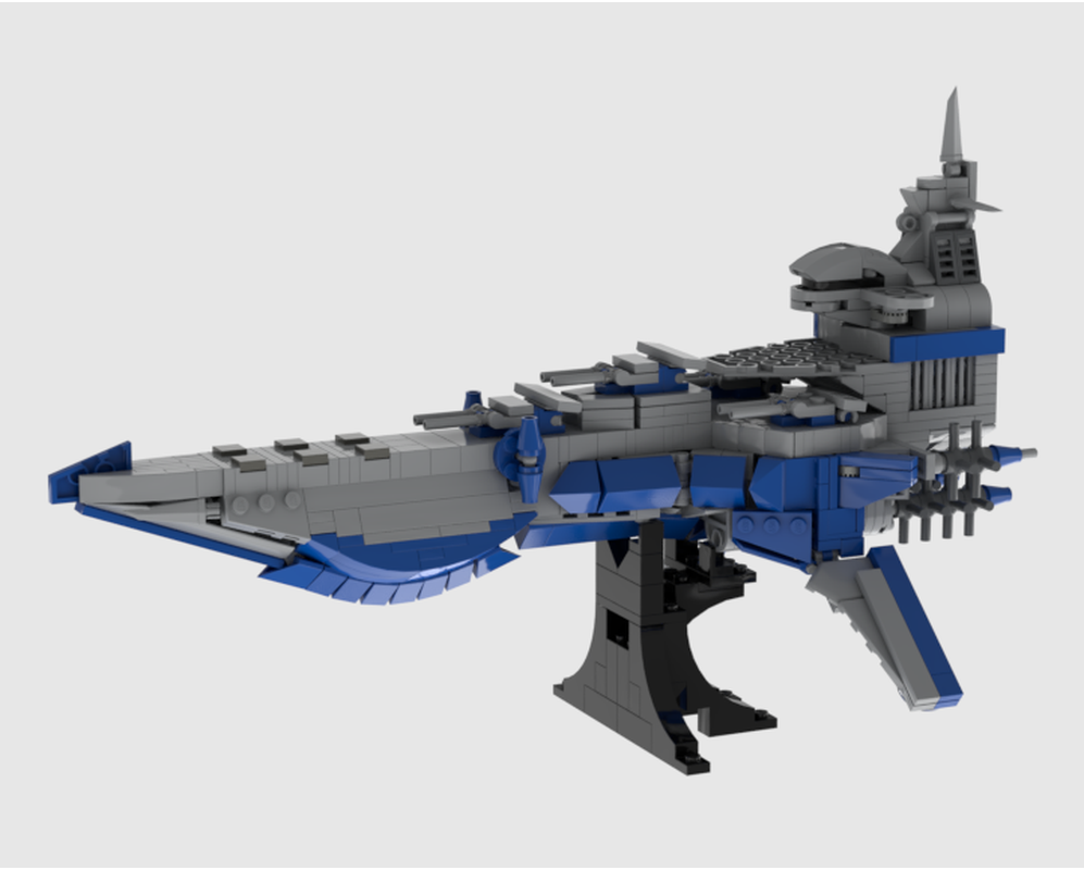 LEGO MOC Skies of Arcadia: The Delphinus by Isuj | Rebrickable - Build ...