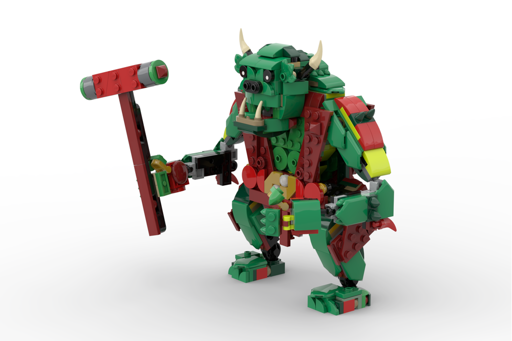 LEGO MOC 31161 Troll by Nequmodiva | Rebrickable - Build with LEGO