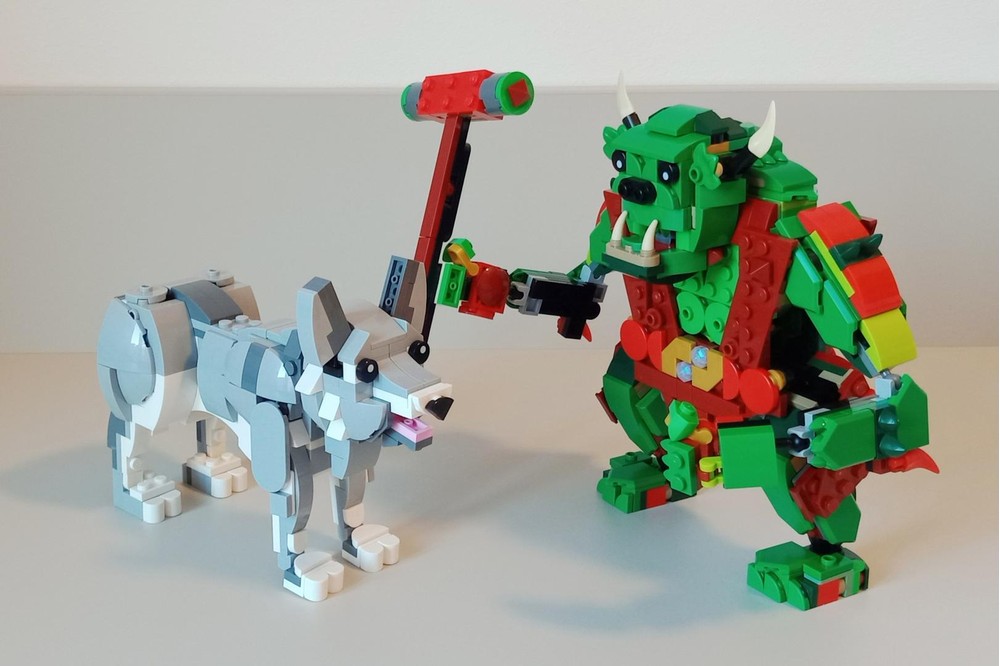 LEGO MOC 31161 Troll by Nequmodiva | Rebrickable - Build with LEGO