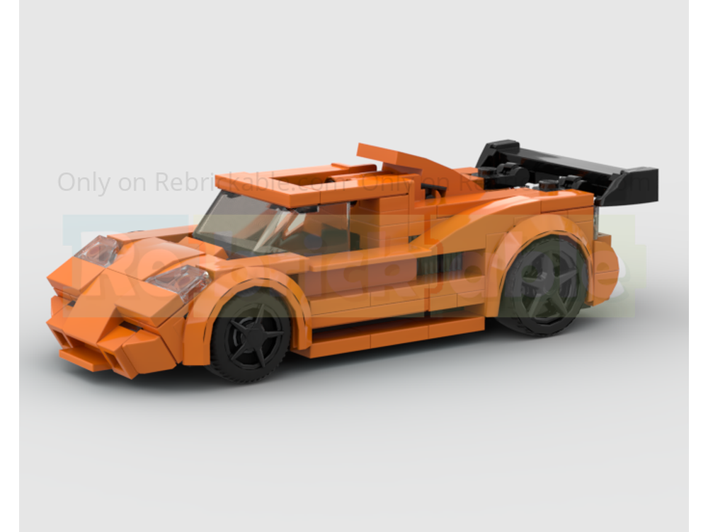 LEGO MOC Gumpert Apollo by BrickMOCery | Rebrickable - Build with LEGO