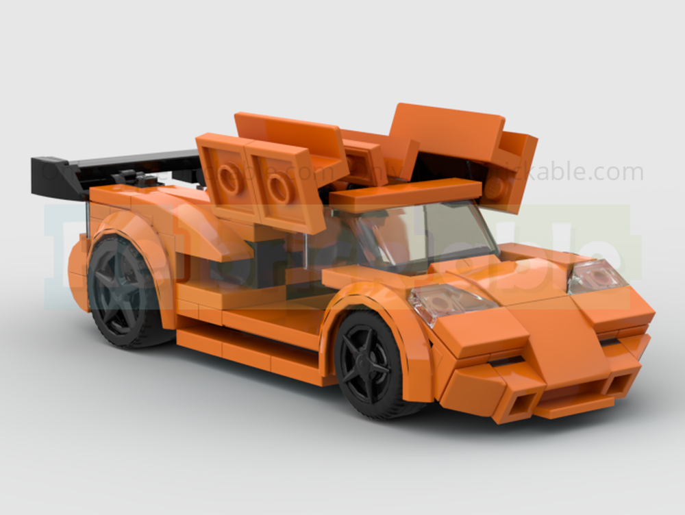 LEGO MOC Gumpert Apollo by BrickMOCery | Rebrickable - Build with LEGO