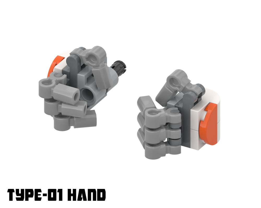 LEGO MOC Add-On Pack: Mech Hands & Claws - (MOC-190608 Modification) by ...