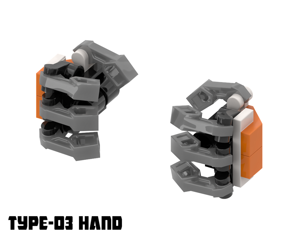 LEGO MOC Add-On Pack: Mech Hands & Claws - (MOC-190608 Modification) by ...