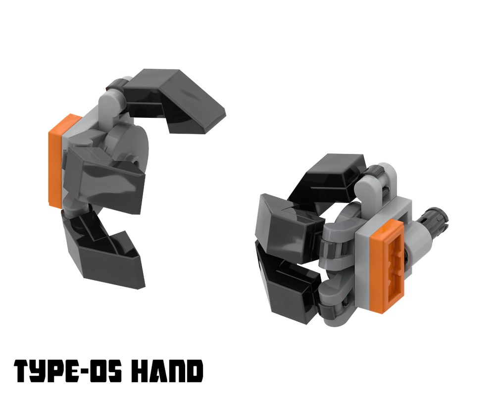 LEGO MOC Add-On Pack: Mech Hands & Claws - (MOC-190608 Modification) by ...