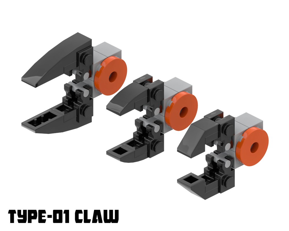 LEGO MOC Add-On Pack: Mech Hands & Claws - (MOC-190608 Modification) by ...