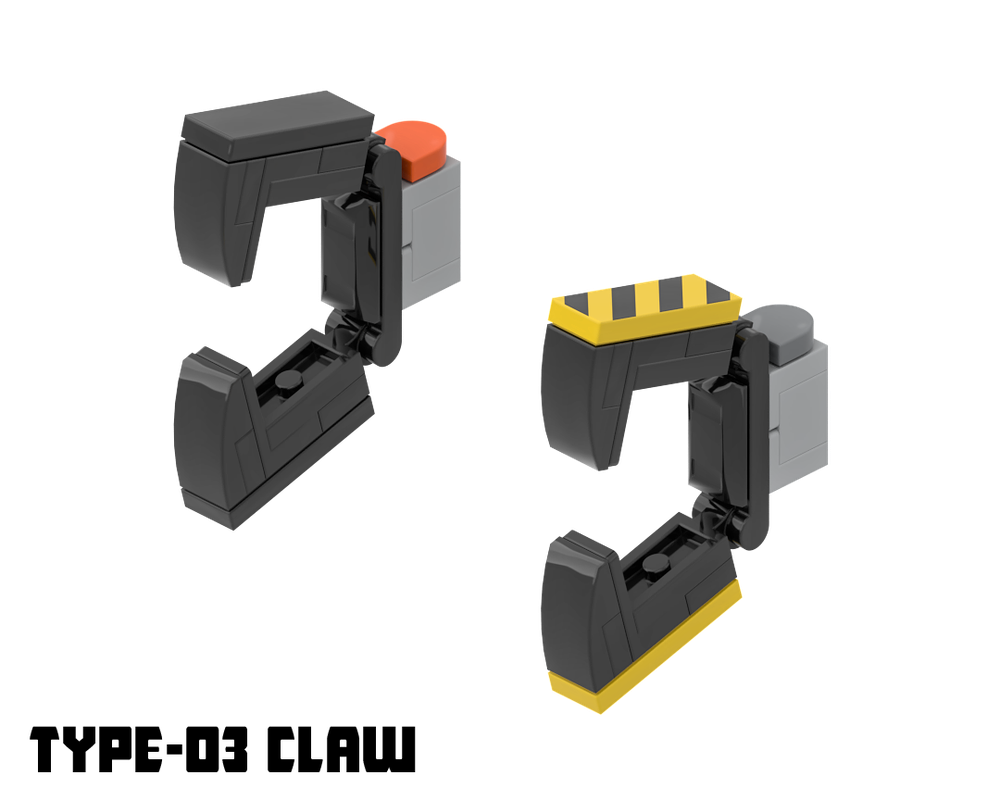 LEGO MOC Add-On Pack: Mech Hands & Claws - (MOC-190608 Modification) by ...