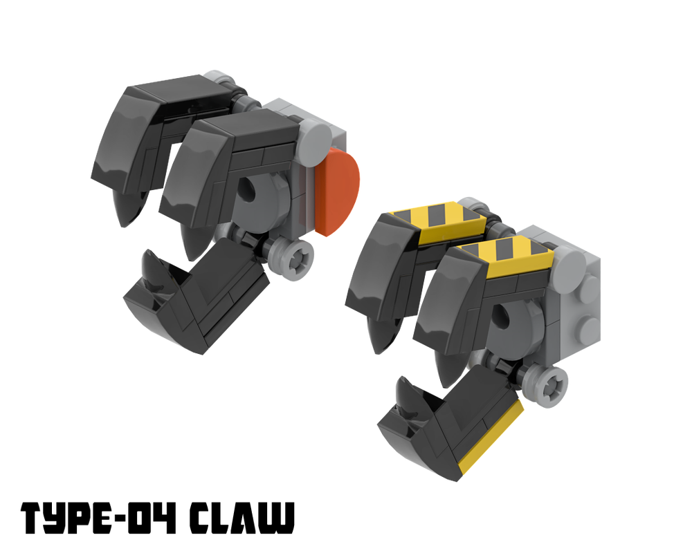 LEGO MOC Add-On Pack: Mech Hands & Claws - (MOC-190608 Modification) by ...