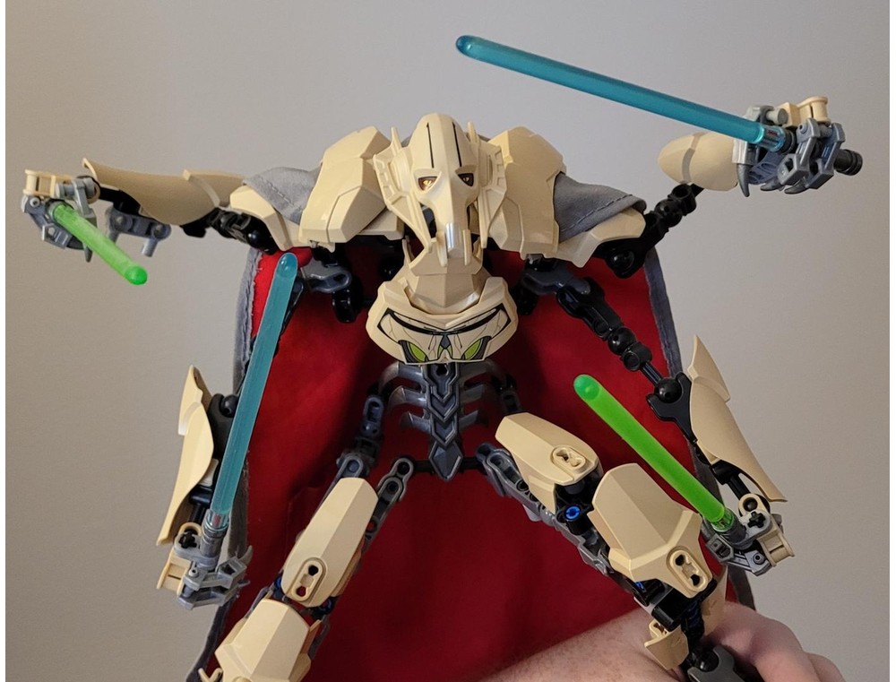 LEGO MOC-216901 General Grievous Buildable Figure (75112-1) - Hands ...