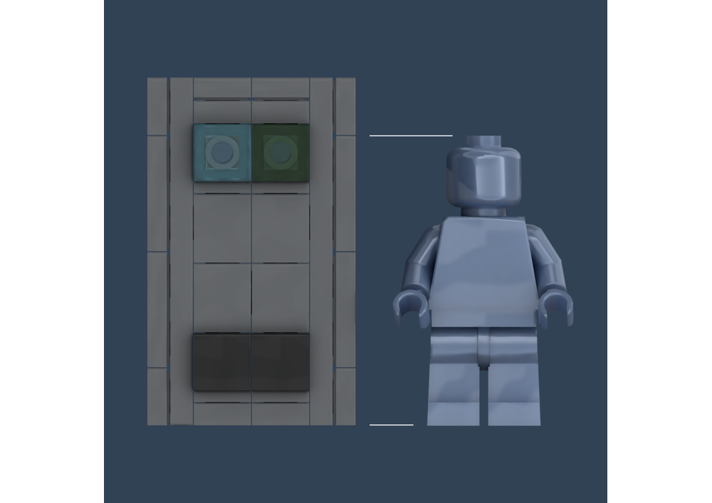 LEGO MOC-216905 Tars robot - Interstellar film by m_fan_8 | Rebrickable ...