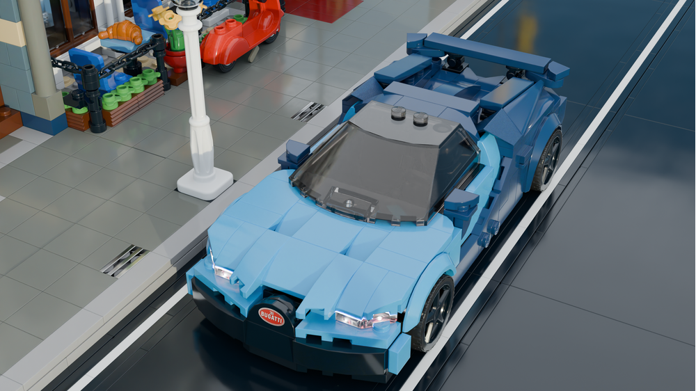 LEGO MOC-216921 Bugatti Chiron by YourDailyBrick | Rebrickable - Build ...
