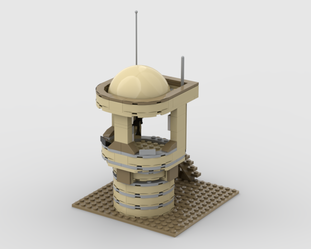 LEGO MOC Tatooine Watch tower by Ckinion | Rebrickable - Build with LEGO