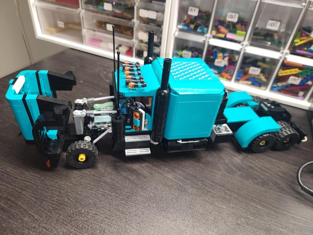 LEGO MOC Peterbilt 359 by Xxriot99xX | Rebrickable - Build with LEGO