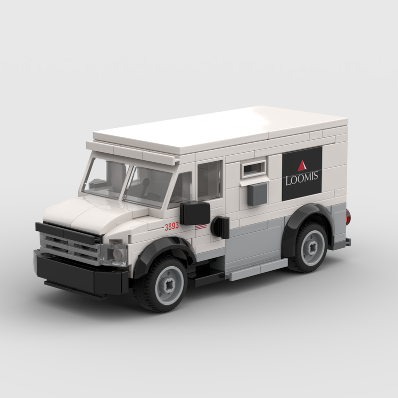 LEGO MOC Armored Bank Truck by xTHybrid108 | Rebrickable - Build with LEGO