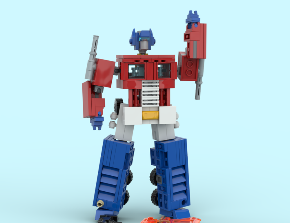 LEGO MOC Optimus prime G1 by grosnoob51 | Rebrickable - Build with LEGO