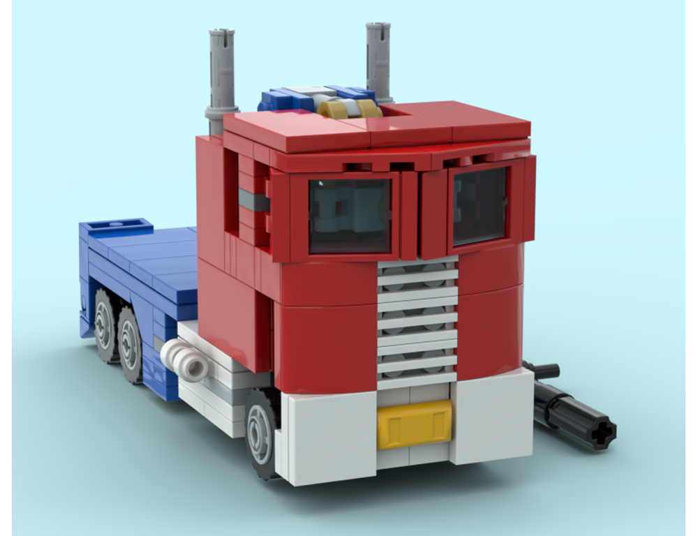 LEGO MOC Optimus prime G1 by grosnoob51 | Rebrickable - Build with LEGO