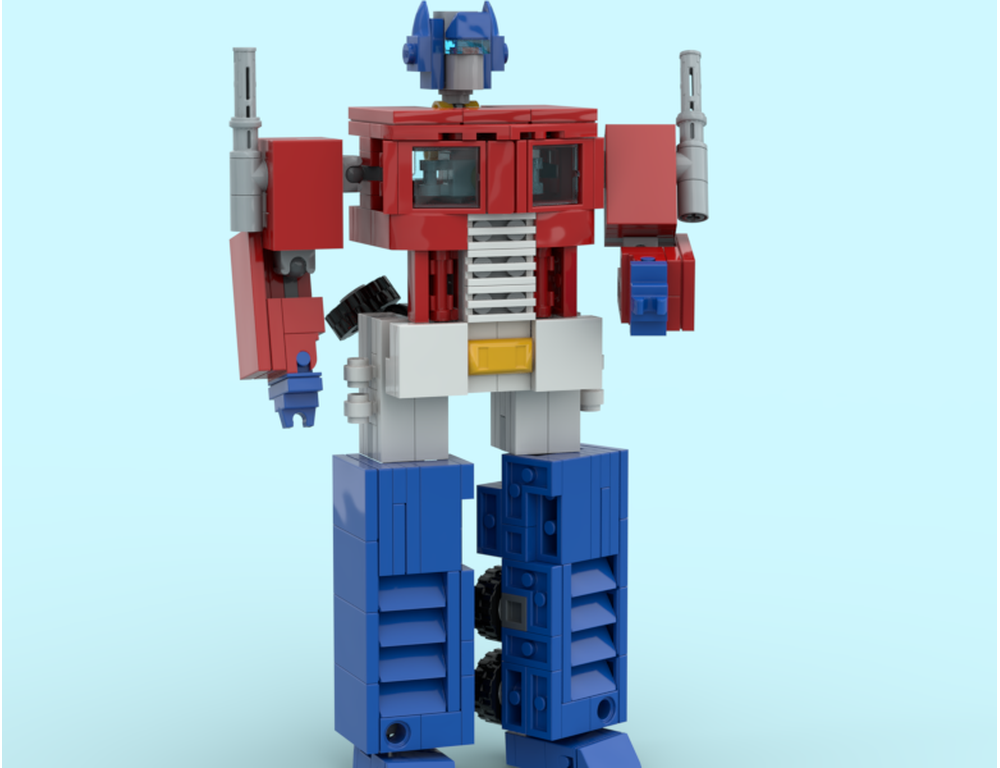 LEGO MOC-216953 Optimus prime G1 by grosnoob51 | Rebrickable - Build ...
