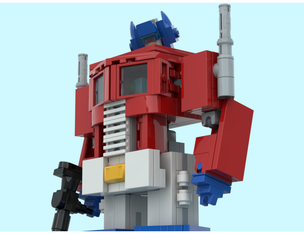 LEGO MOC Optimus prime G1 by grosnoob51 | Rebrickable - Build with LEGO