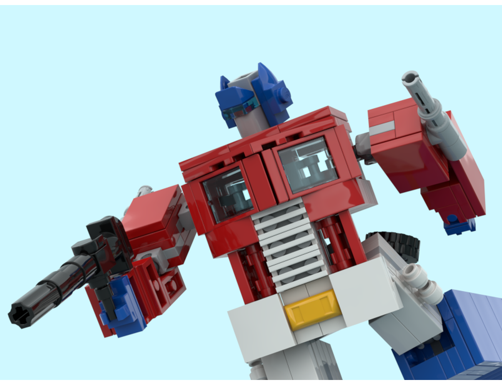 LEGO MOC Optimus prime G1 by grosnoob51 | Rebrickable - Build with LEGO