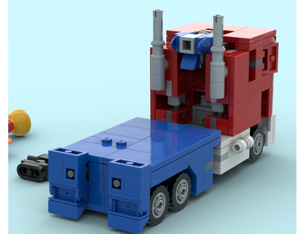 LEGO MOC Optimus prime G1 by grosnoob51 | Rebrickable - Build with LEGO