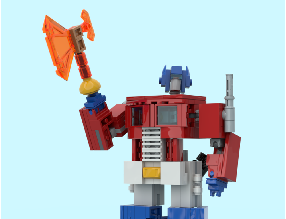 LEGO MOC Optimus prime G1 by grosnoob51 | Rebrickable - Build with LEGO